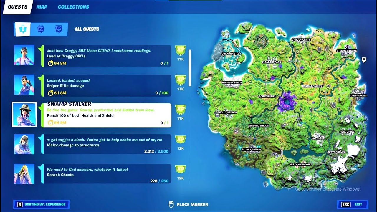 Todays Quest 17th July 2021 Compilation |Fortnite - YouTube