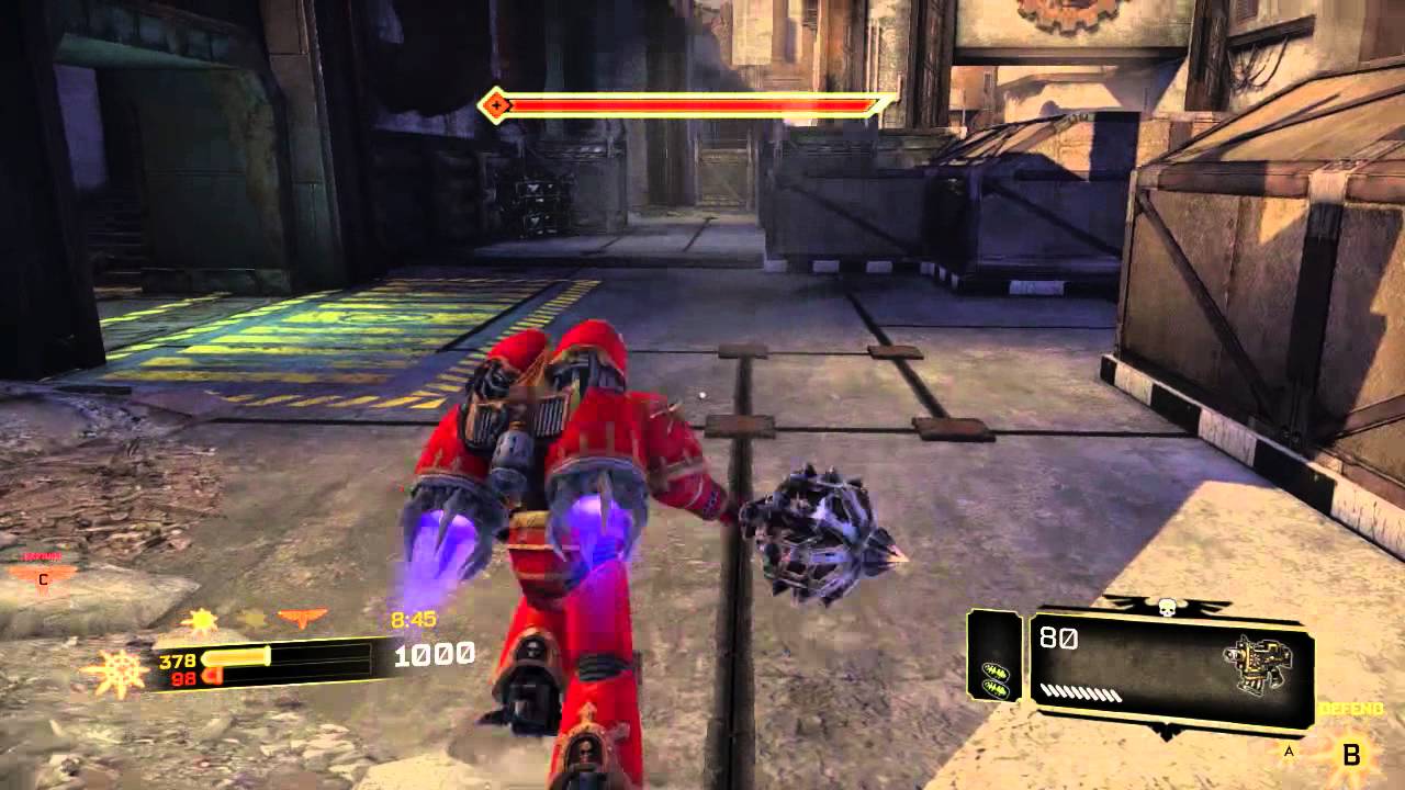 Warhammer 40k: Space Marine Chaos Raptor Daemon Maul 3 - YouTube