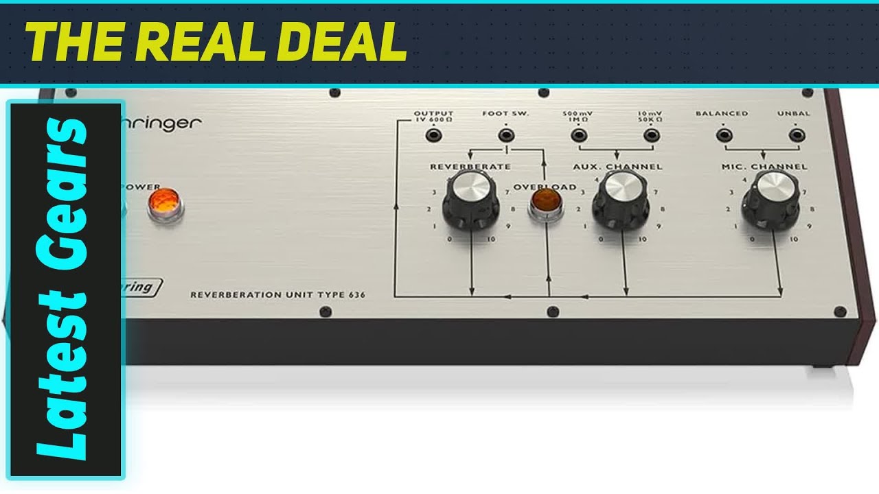 Behringer Spring Reverb 66: Analog Spring Magic! - YouTube