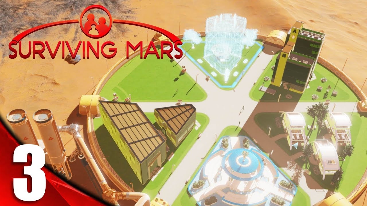 SURVIVING MARS #3 - FABRICA DE POLIMERO, ELECTRÓNICA Y REFINERÍA DE COMBUSTIBLE | Gameplay ...