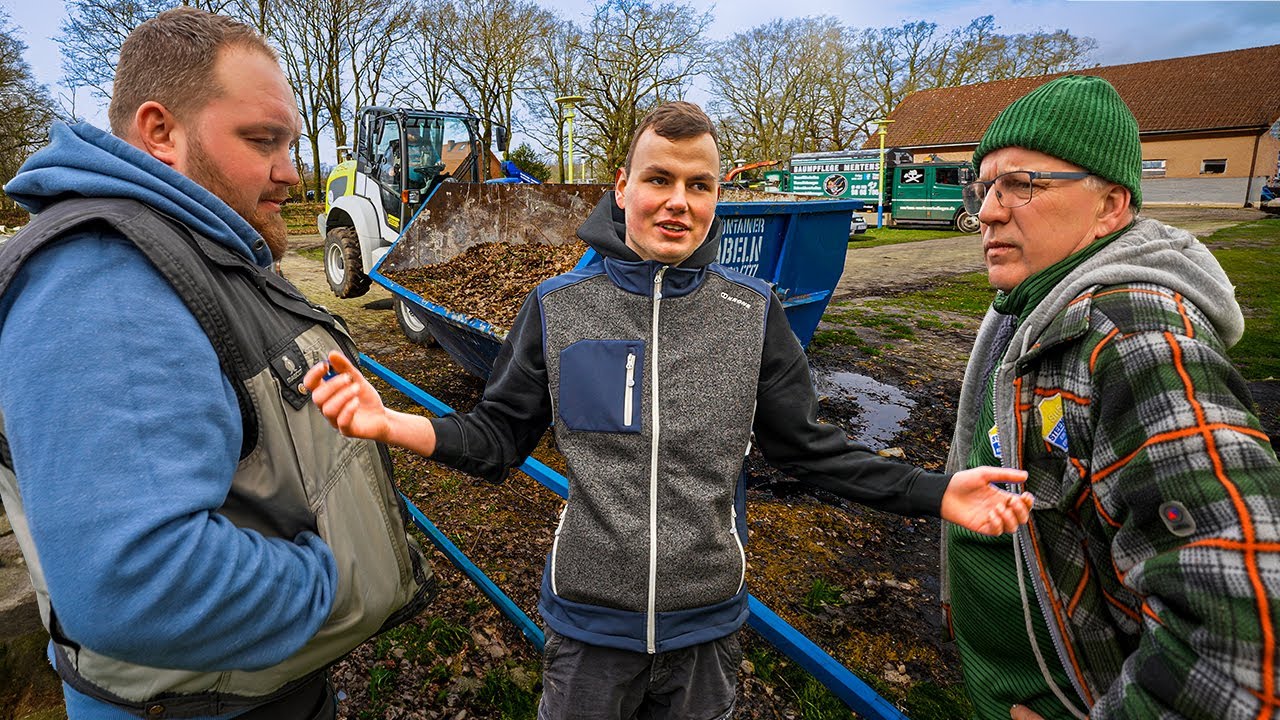 Udo, Timo und Jan Jürgen haben eine TONNENSCHWERE Aufgabe vor sich ...