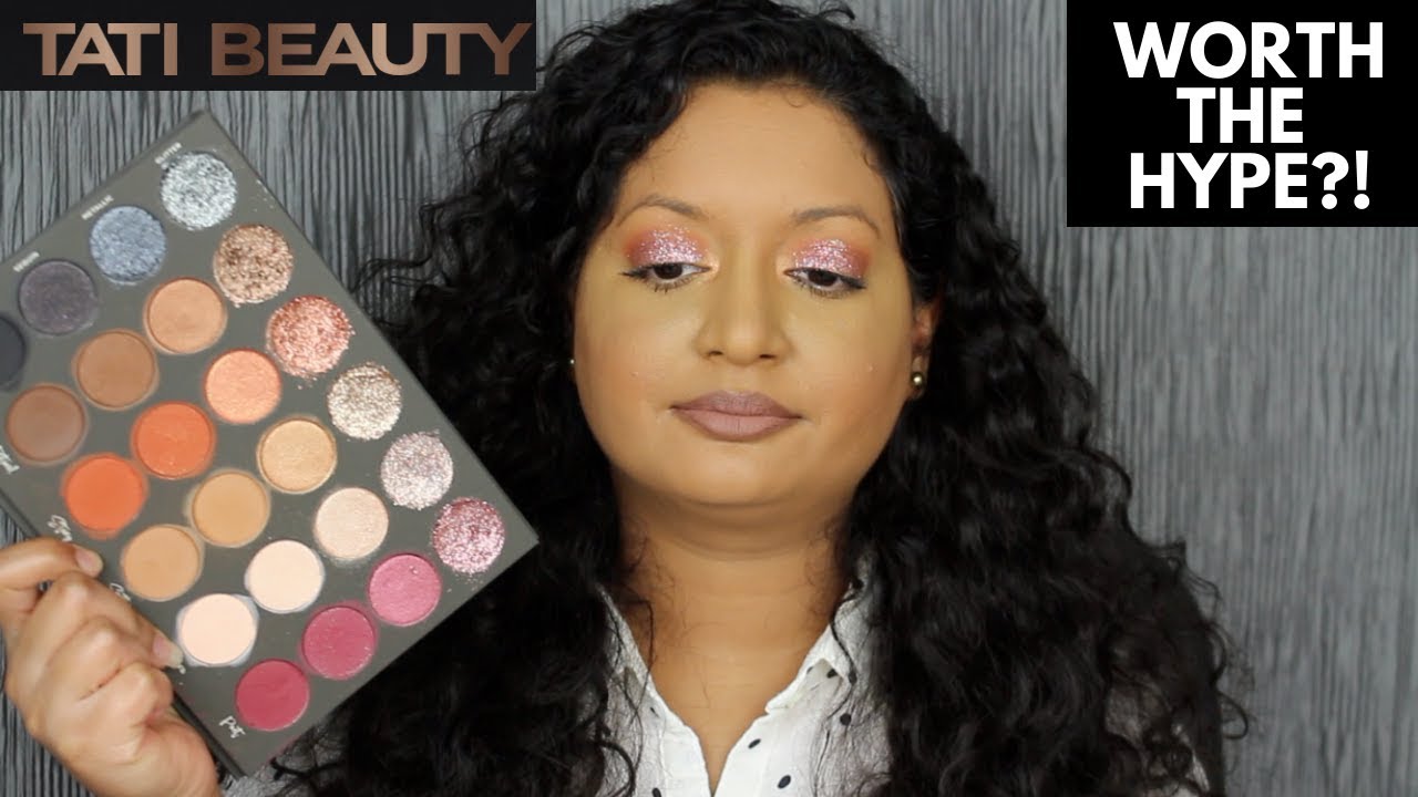 Tati Beauty Textured Neutrals Eyeshadow Palette Worth The Hype? - YouTube