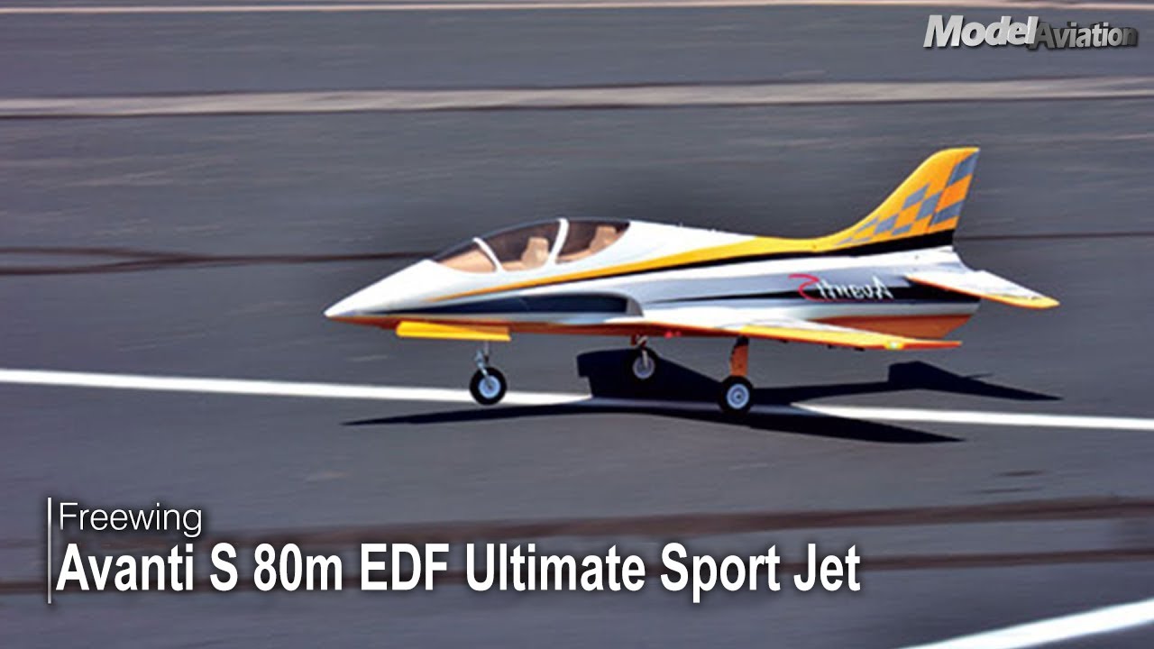 Freewing Avanti S 80mm EDF Ultimate Sport Jet - Model Aviation - YouTube