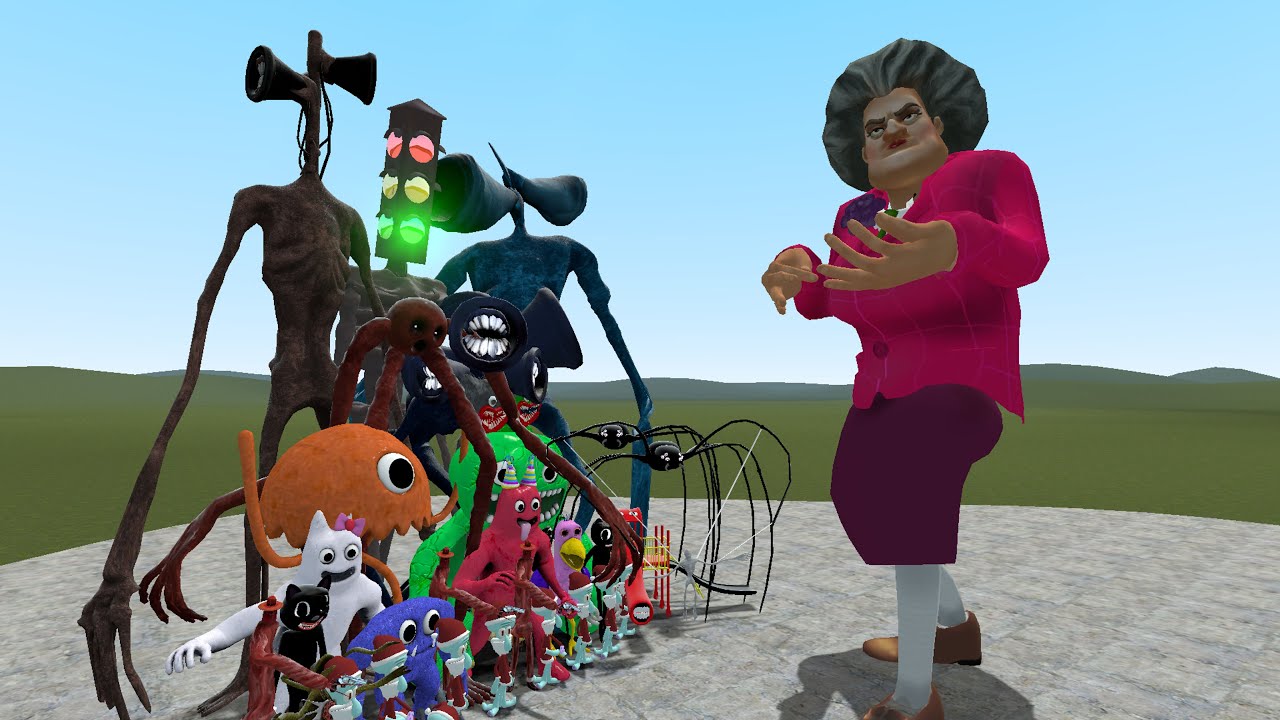 NEW ALL GARTEN OF BANBAN, JJK CREATURES AND TREVOR HENDERSON CREATURES ...