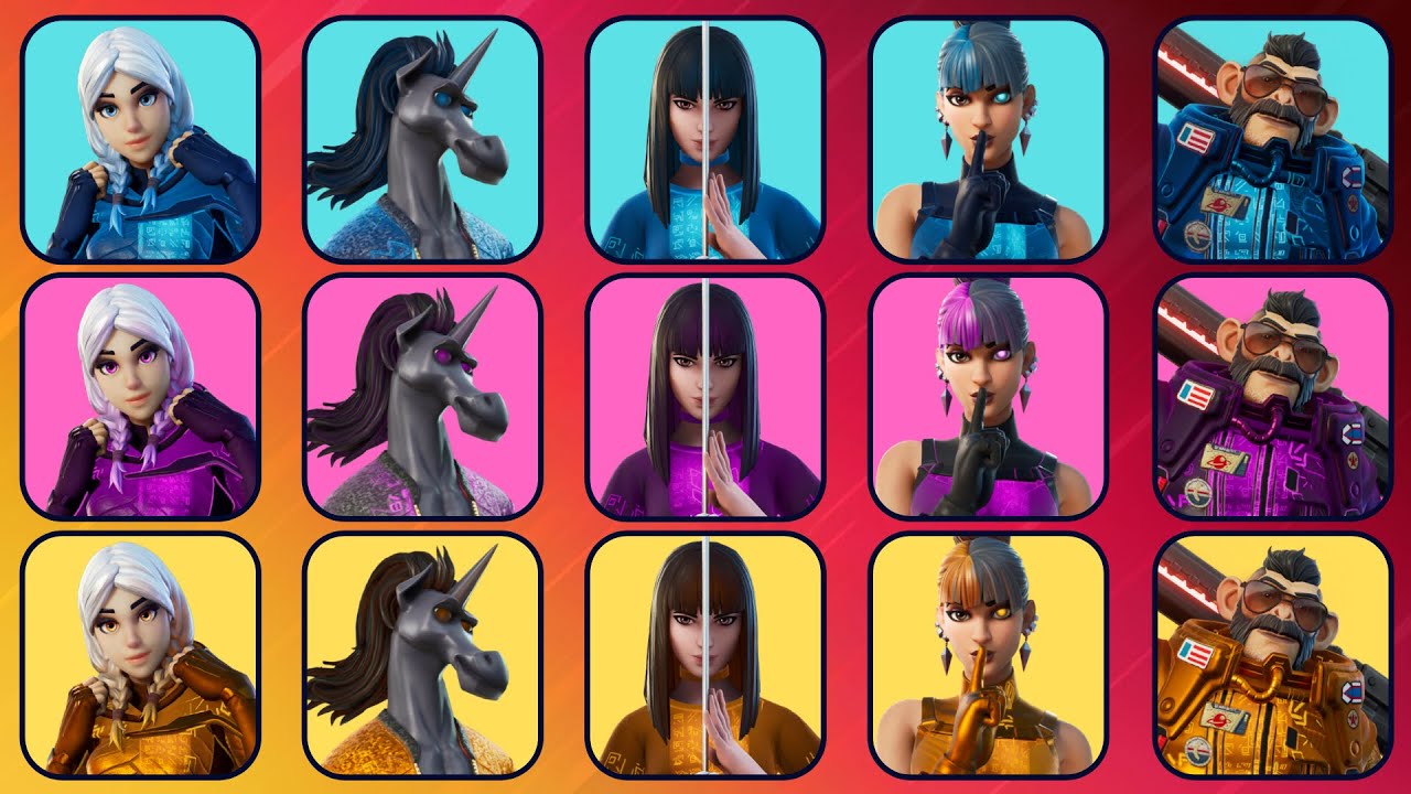 How to Unlock All Blue, Purple and Golden Styles! (Torin, Kor, Fabio ...