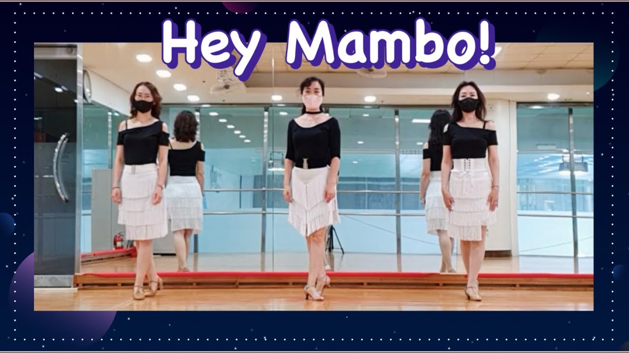 [중급] Hey Mambo! - Line Dance - YouTube