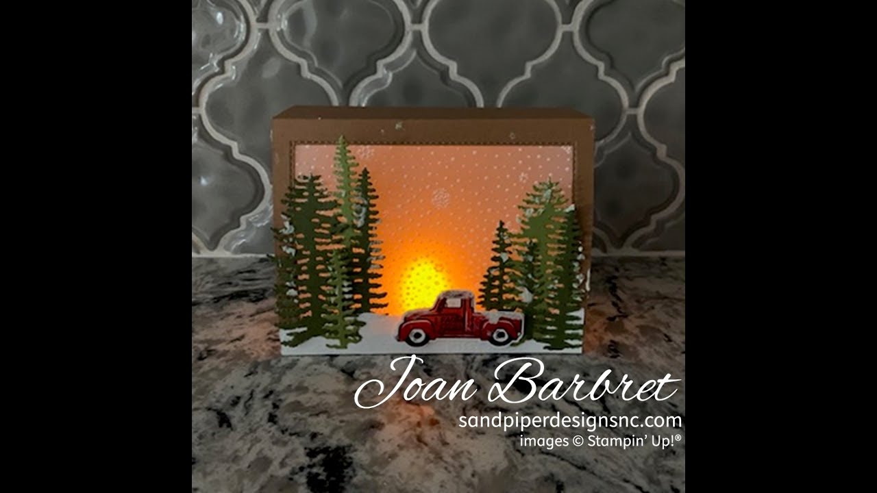 Light Up Box Card - YouTube
