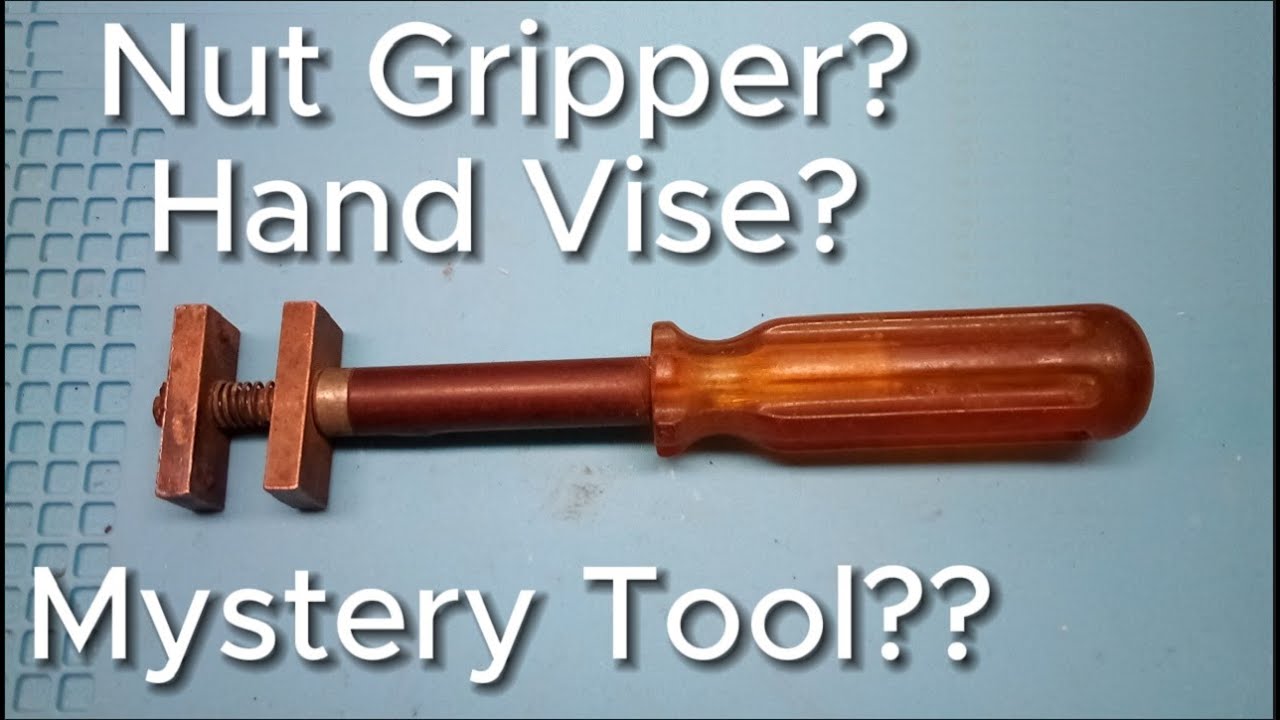 Vintage Mystery Tool - Copper Jaw Hand Vise - YouTube