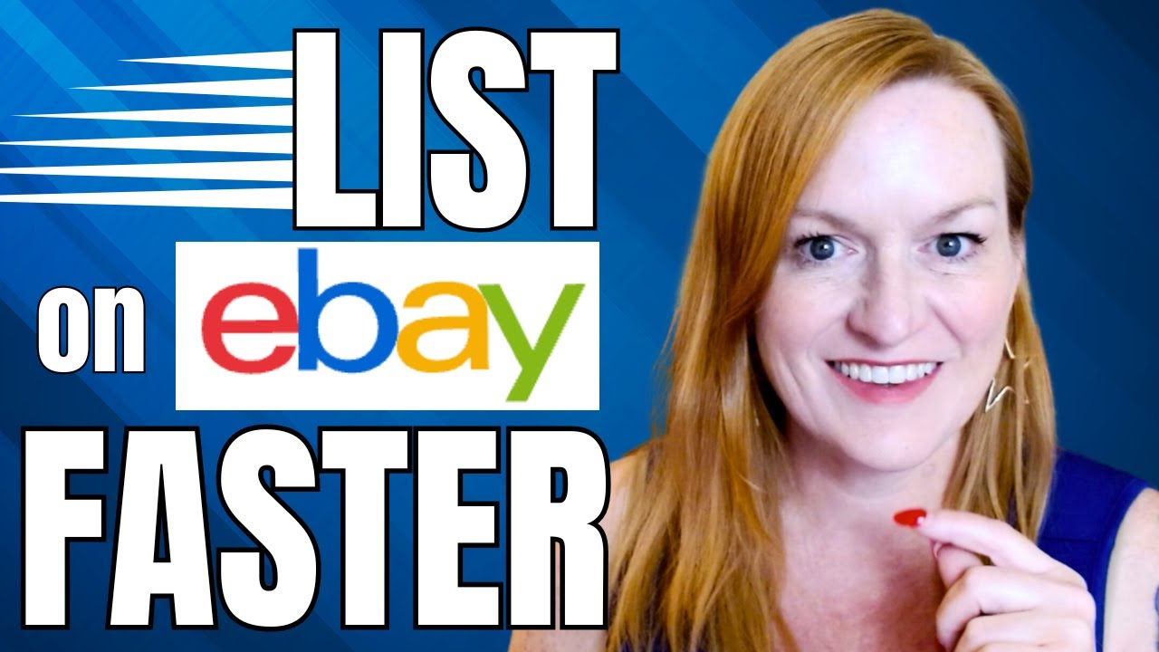 How to List Anything on eBay Fast | eBay Tutorial | How To List Faster | Reselling on Ebay - YouTube