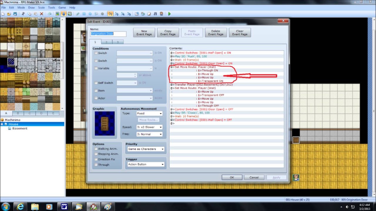 RPG Maker VXA Tutorial: More Doors (Request) - YouTube