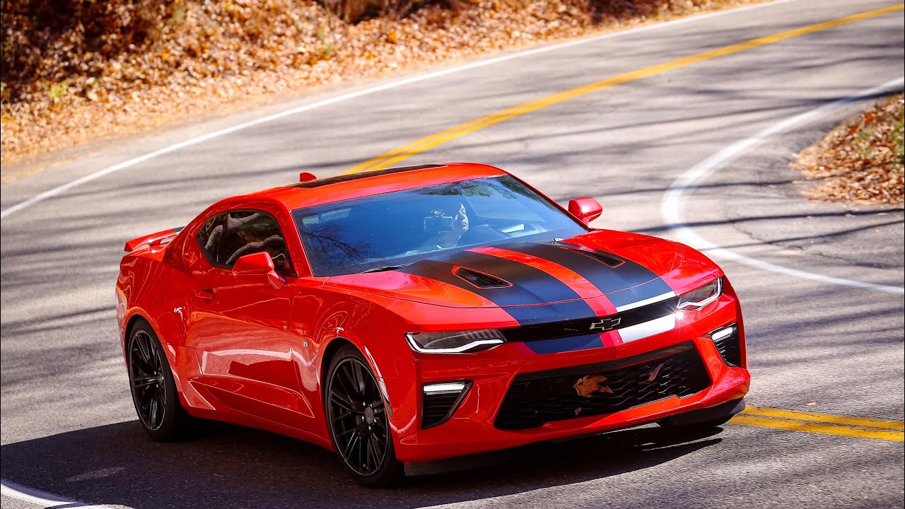 Driving 2017 Camaro ss at tail of the dragon! - YouTube