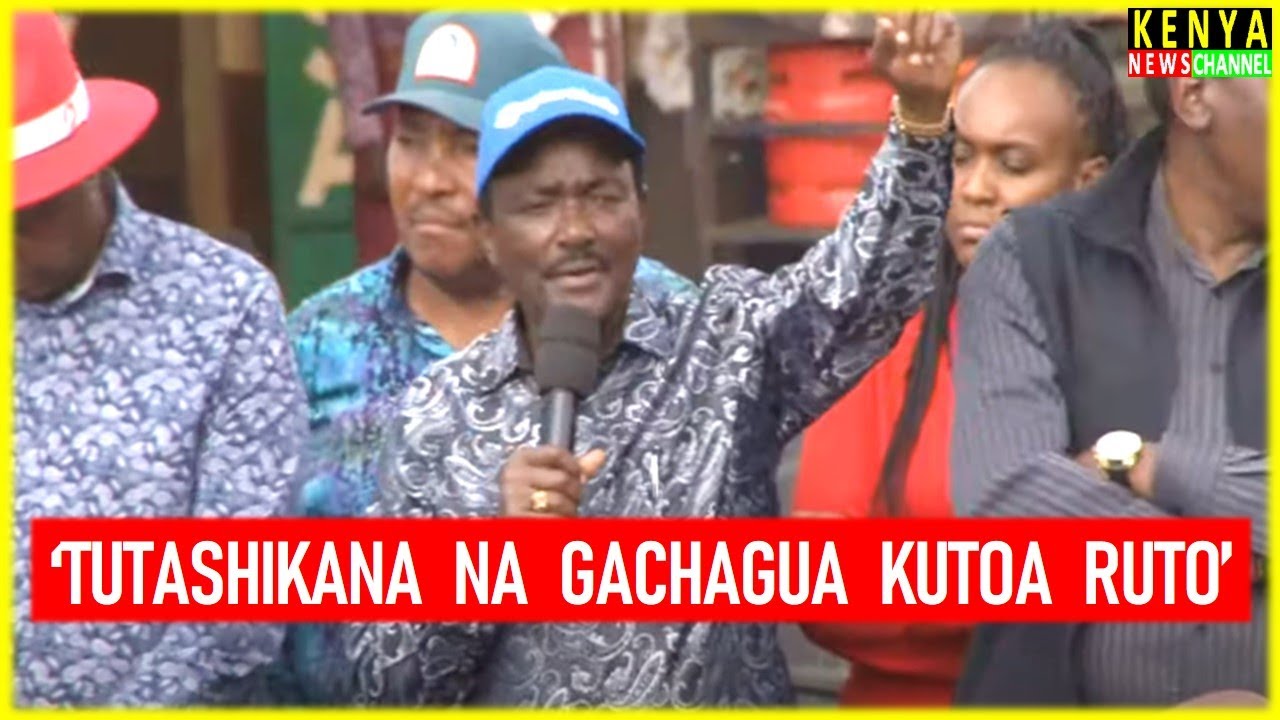 Kalonzo Musyoka ROARS on Ruto like never before in Embu today with ...