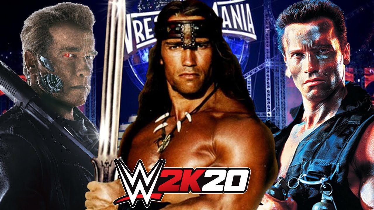 WWE 2K20 | TERMINATOR vs CONAN vs COMMANDO - YouTube