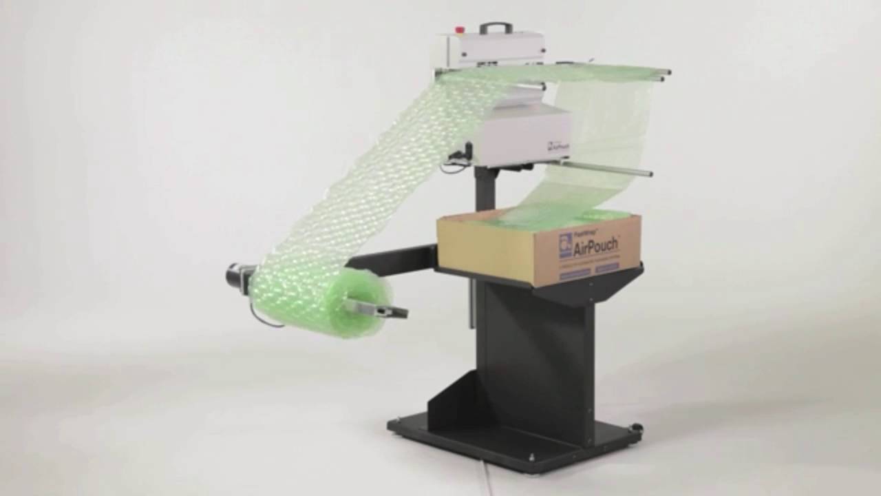 AirPouch Express3 Void Fill Air Pillow Video - YouTube