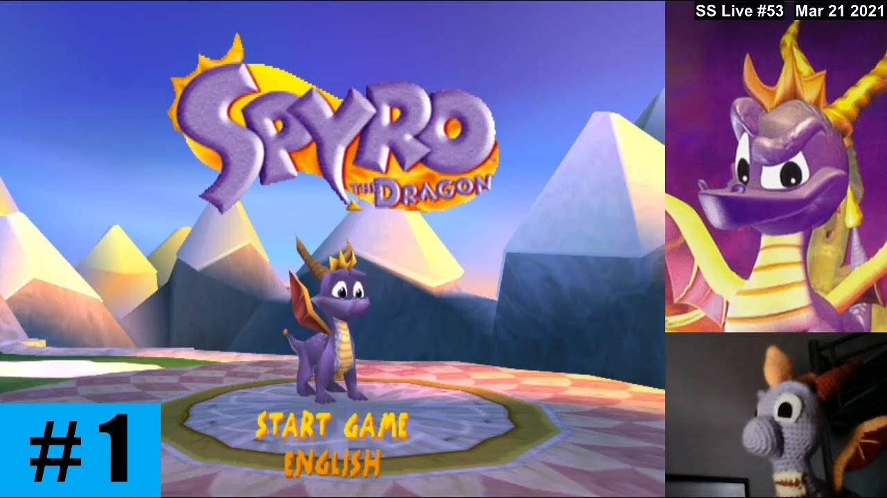 Spyro the Dragon - Part 1 - Let's Begin our Spyro Journey! - YouTube