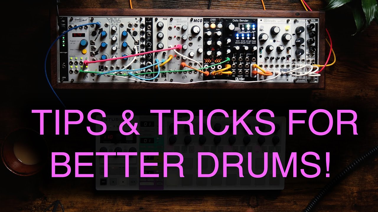 Drum Sampling, Kit Making, & Eurorack FX! - YouTube