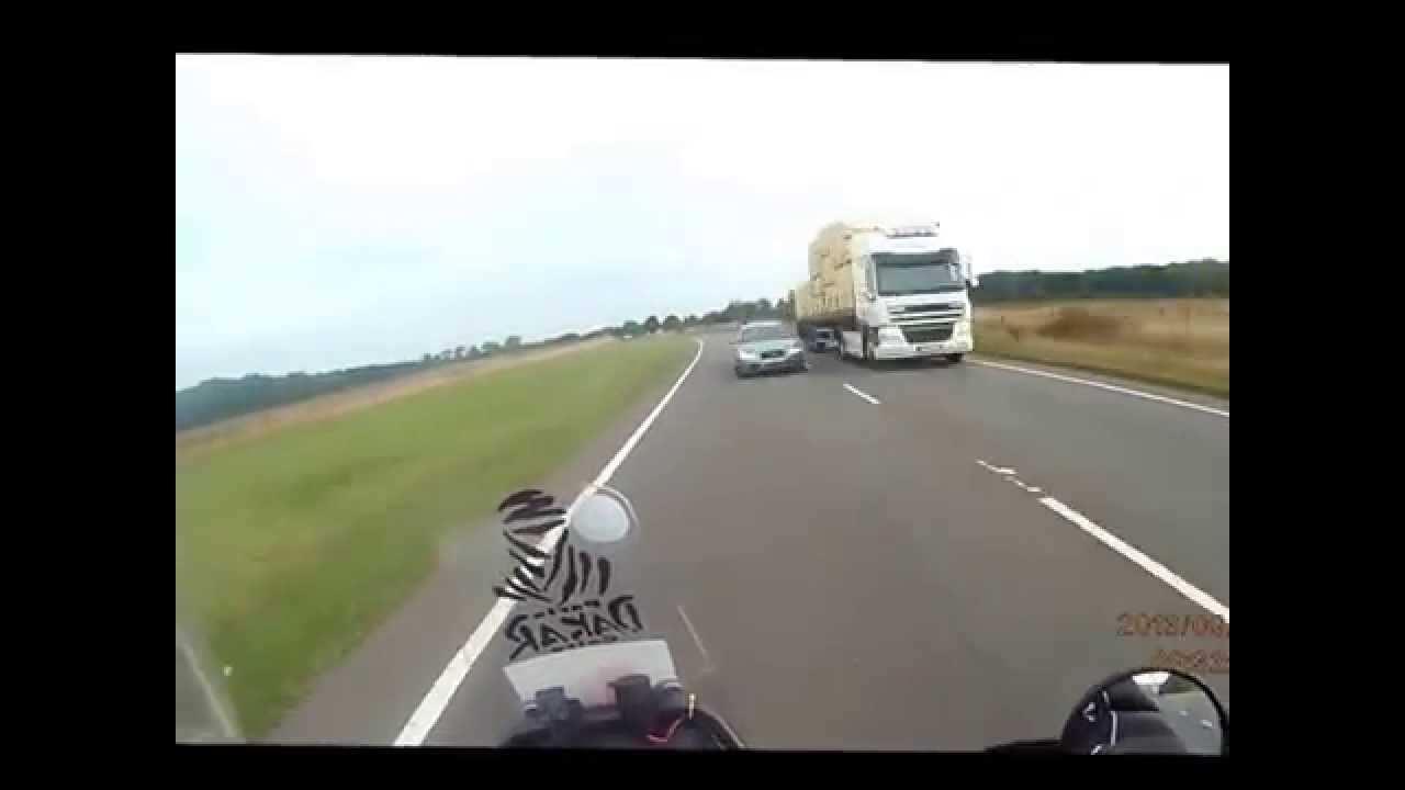 Near Miss - Narrowly Avoiding Oncoming Vehicle in My Lane - YouTube