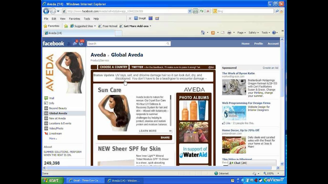 How to "Like" a Facebook Page and Become a fan - YouTube