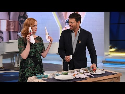 Harry and Christina Hendricks Get Crafty!