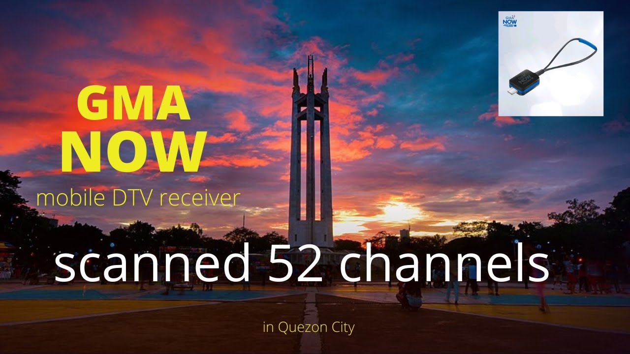 GMA Now scanned 52 channels - YouTube