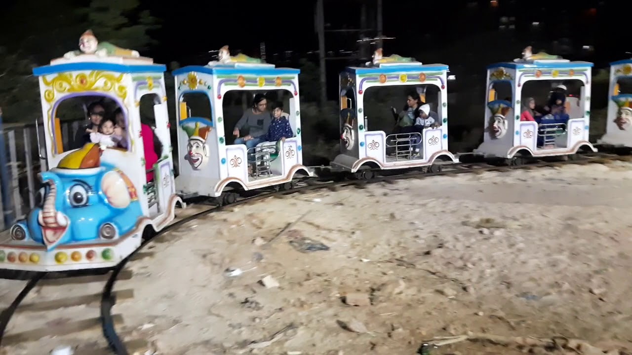 Baby scared in Toy Train | 1 year old baby with Mom and Mami(1) - YouTube