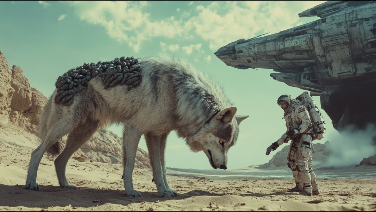 Human Explorer Saves an abandoned Alien Wolf Infested With Deadly ...