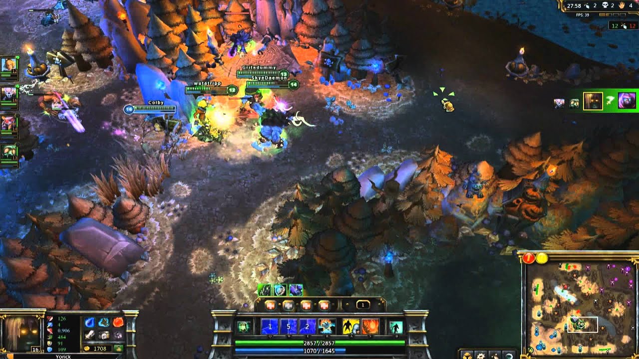 League of Legends - Yorick Gameplay Part 2 of 2 - YouTube