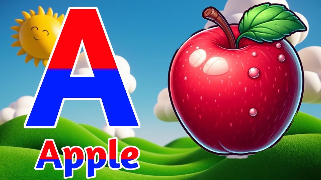 Phonics Sounds of Alphabets A to Z in English - A For Airplane - ABC ...