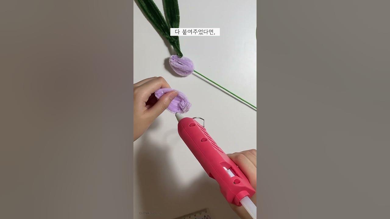 감동적인 선물 추천💓 손쉽게 뚝딱 만드는 튤립 모루 꽃다발 Youtube