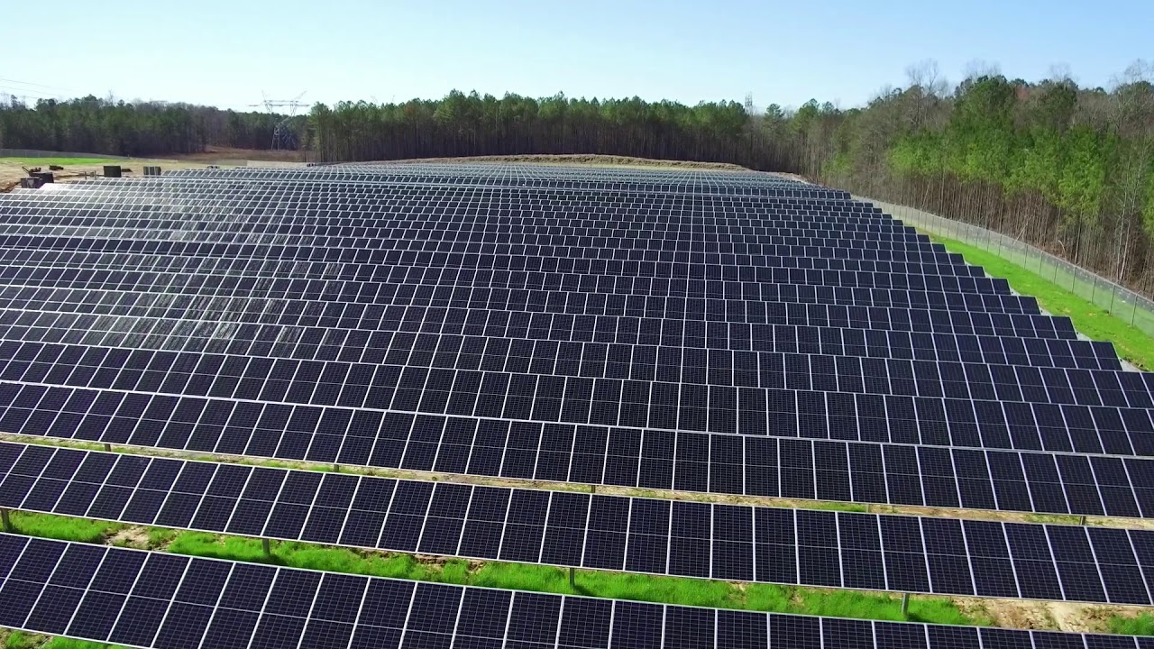 The Michael C. Whiteside Solar Plant - YouTube