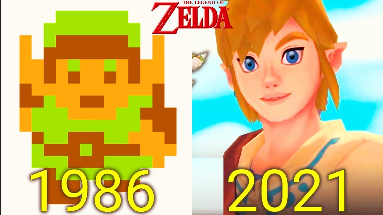 Evolution Of Legend Of Zelda 1986~2021 - YouTube