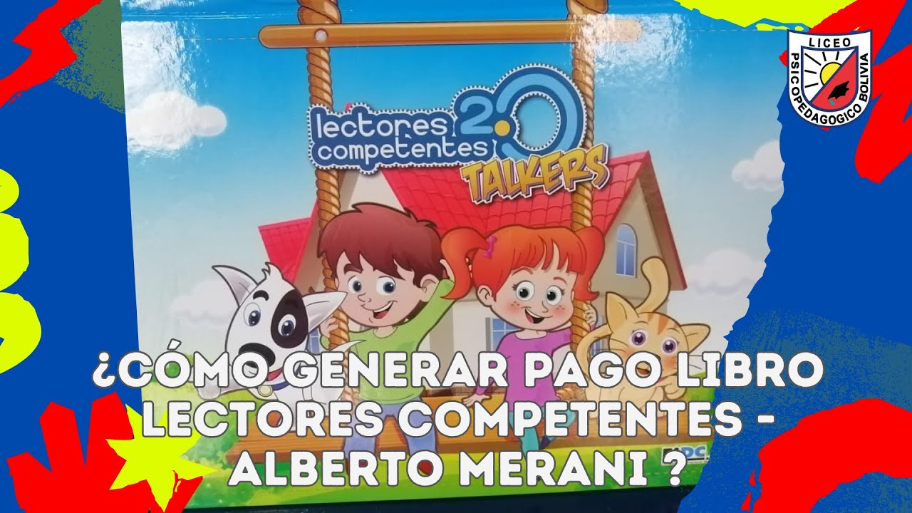 ¿Cómo generar pago libro Lectores Competentes - Alberto Merani desde 1 ...