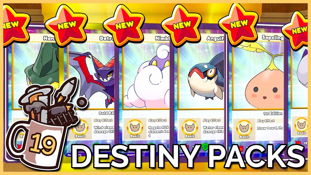 NEW! NEW! NEW! Destiny Card Packs | TCG Card Shop Simulator #19 - YouTube