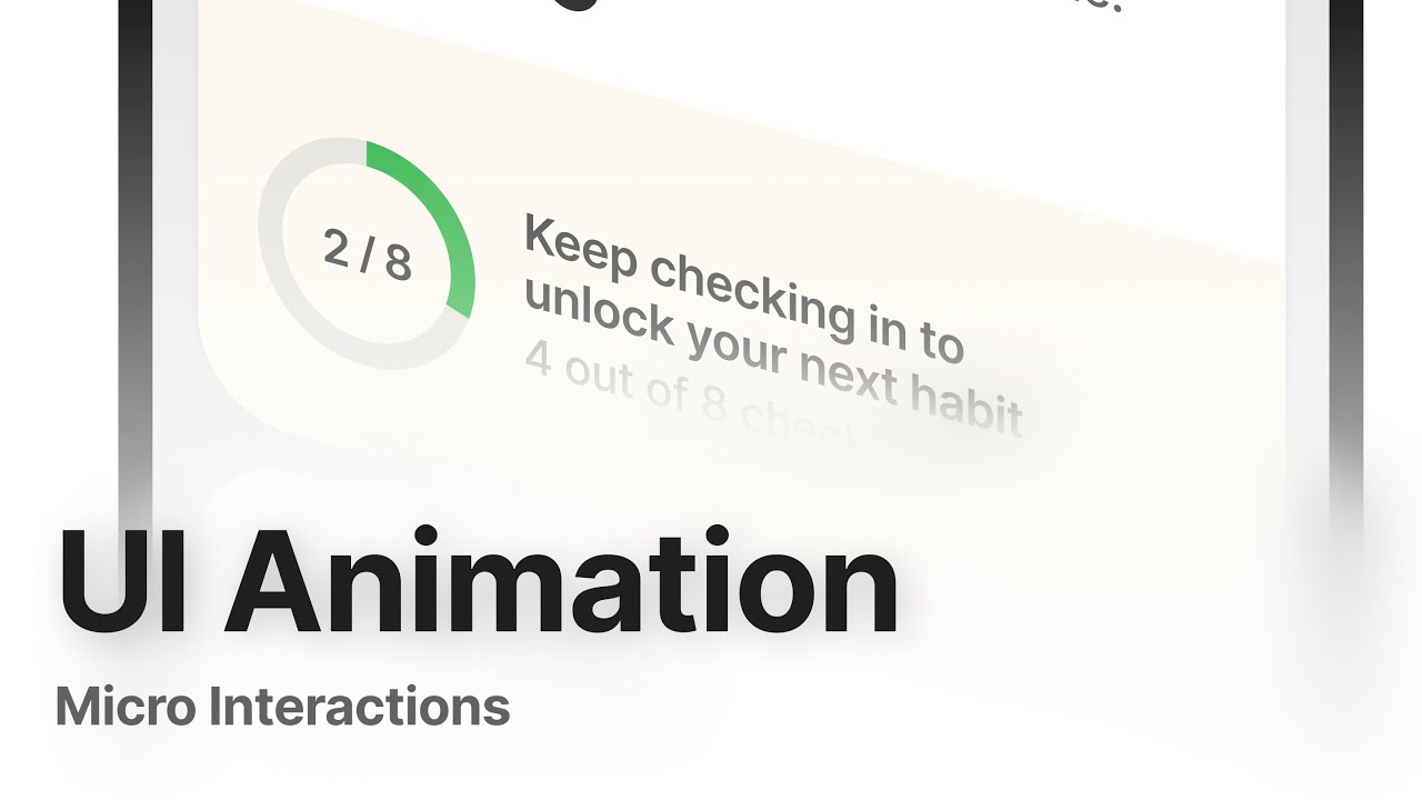 A Quick UI Animation and Micro Interaction - Closeups - YouTube