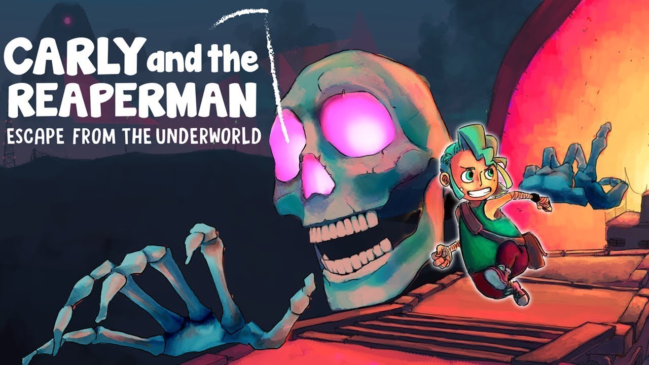 #54 Обзор игры Carly and the Reaperman! - YouTube