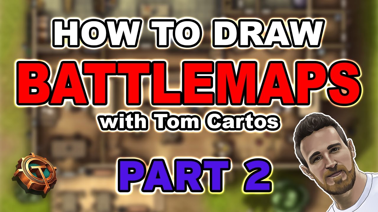 How To Draw Battlemaps - 02 Sketch & Design - YouTube