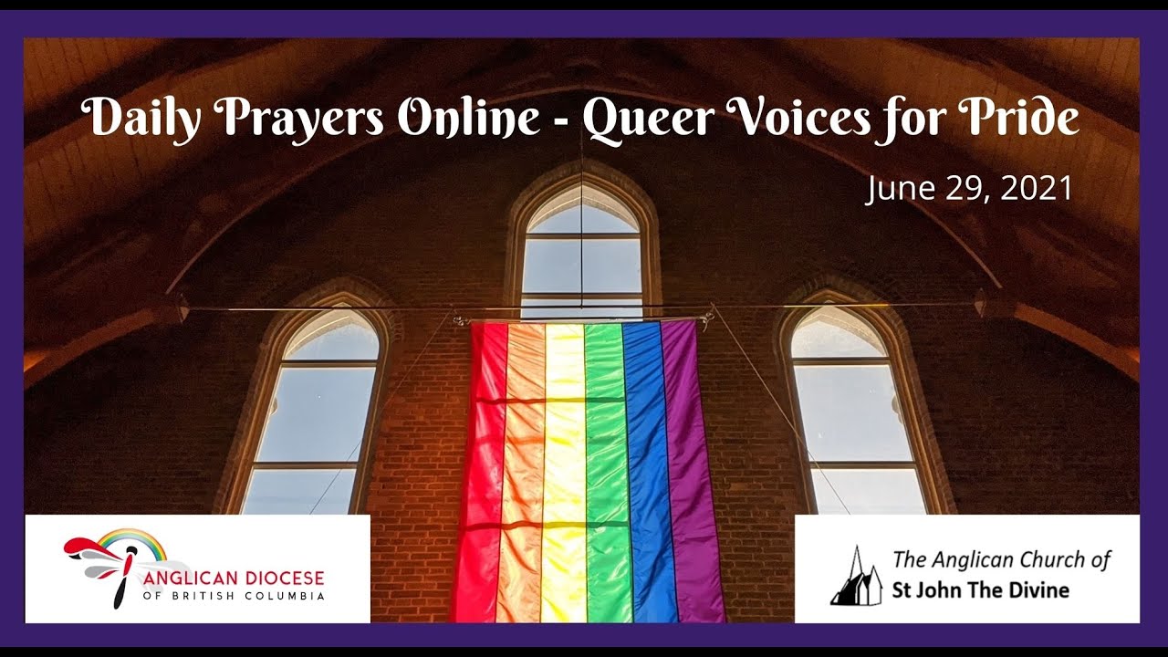 Daily Prayers - Queer Voices for Pride - June 29, 2021 - YouTube
