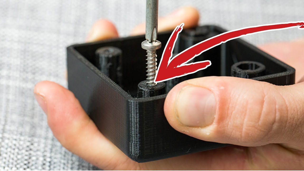 How To EASILY Add A Screw Hole To Your 3D Model YouTube how-to-easily-add-a-screw-hole-to-your-3d-model-youtube