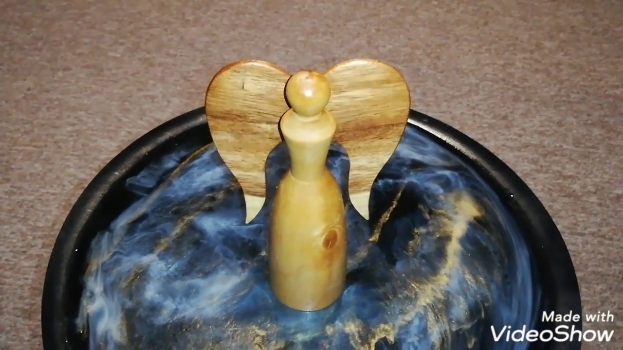 Woodturning an Angel - YouTube