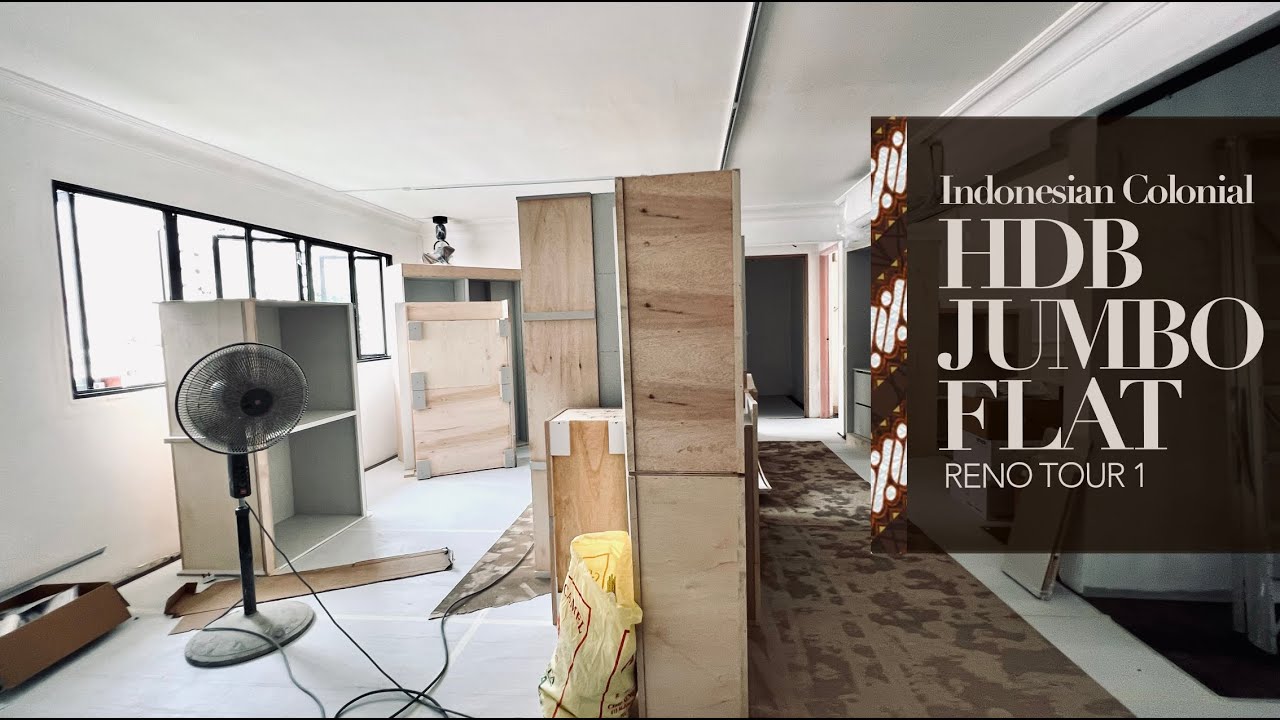 HDB RENO TOUR | How To Renovate An Indonesian Colonial Style HDB Jumbo ...