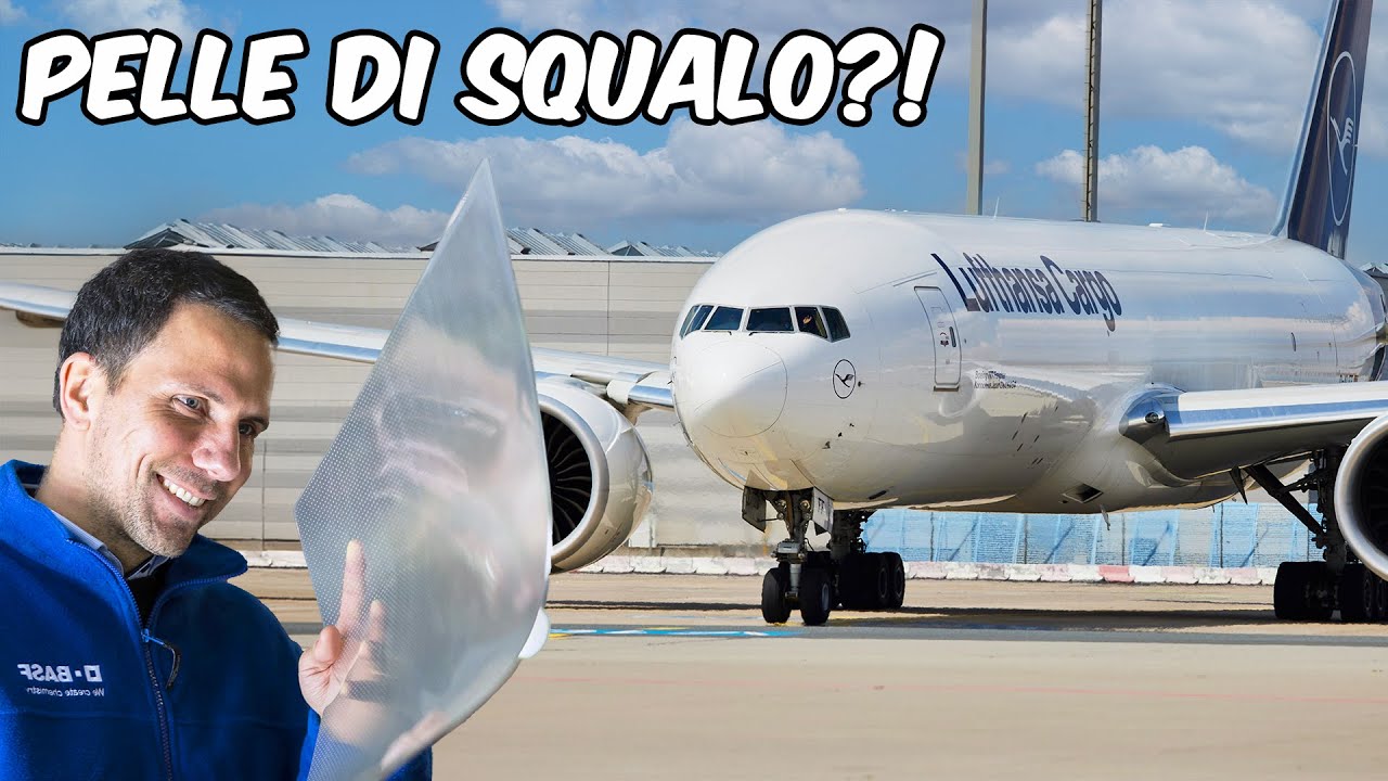 aerei Rivestiti di PELLE di SQUALO? 🦈😮 L'idea di Lufthansa - YouTube