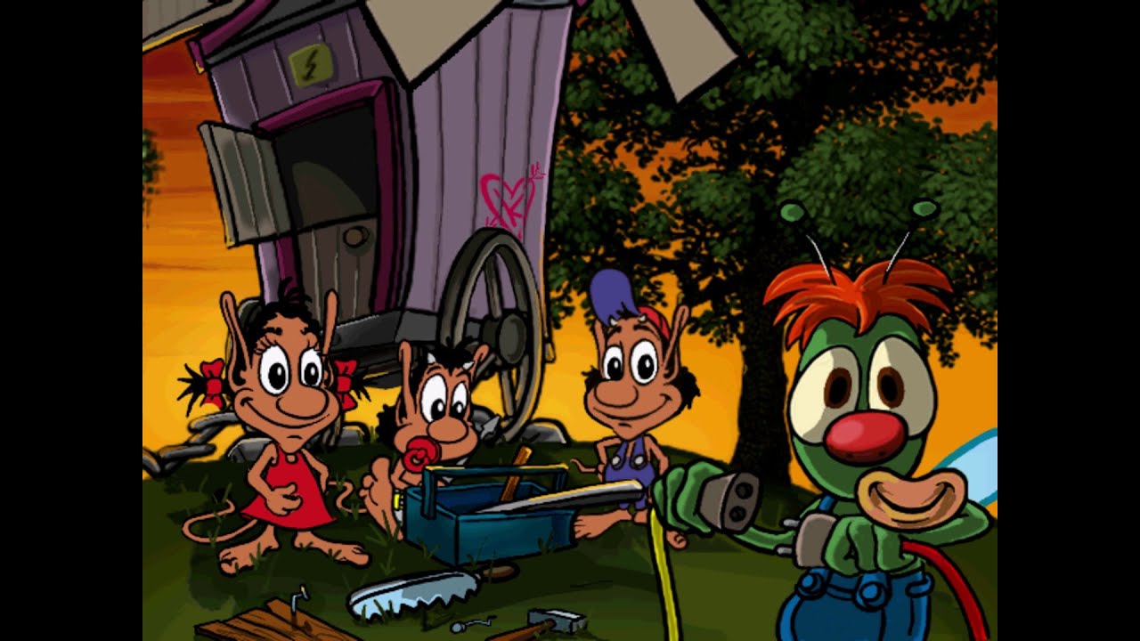 [PC💿] 🇩🇰 Hugo - Leg & Lær - Den forheksede rutschebane (1999) - YouTube