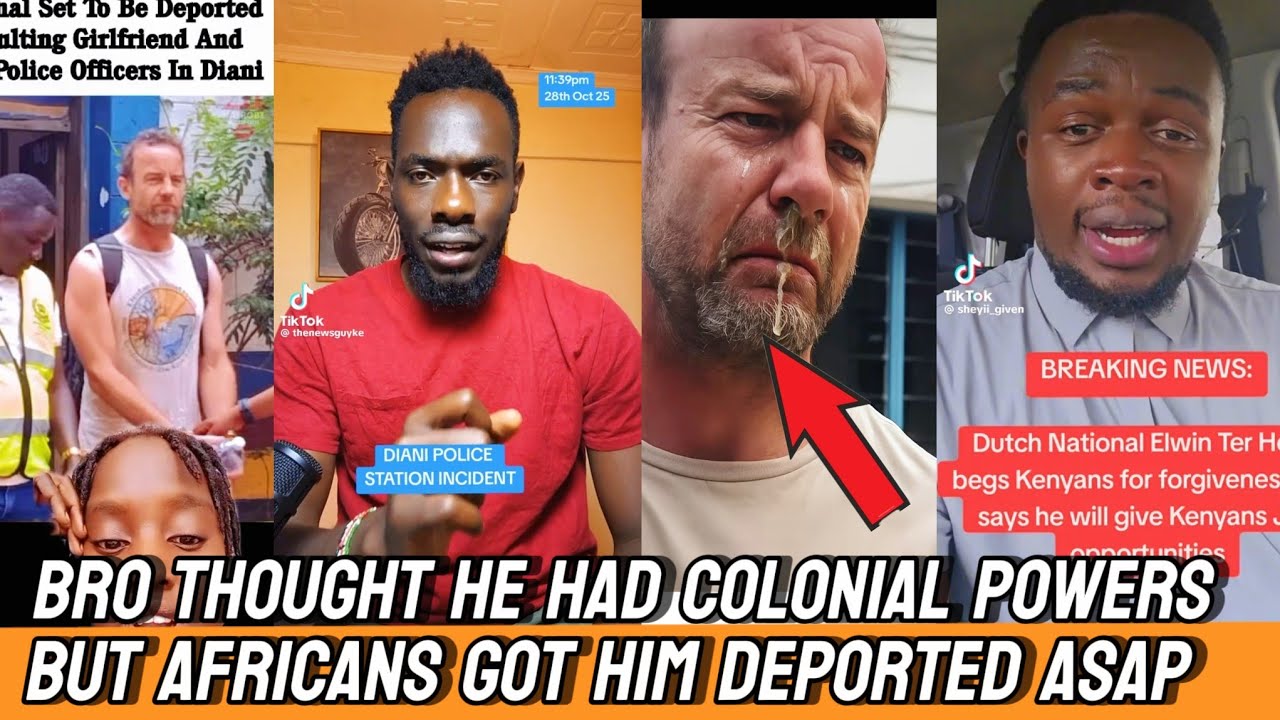 White Man Deported After Spitting On Black Officer. - YouTube
