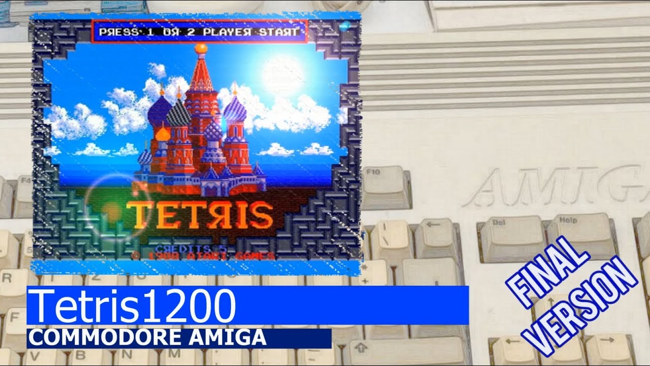 Commodore Amiga -=Tetris1200=- final version - YouTube