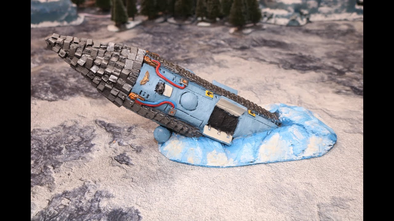 Warhammer 40k Termite mole tank - YouTube
