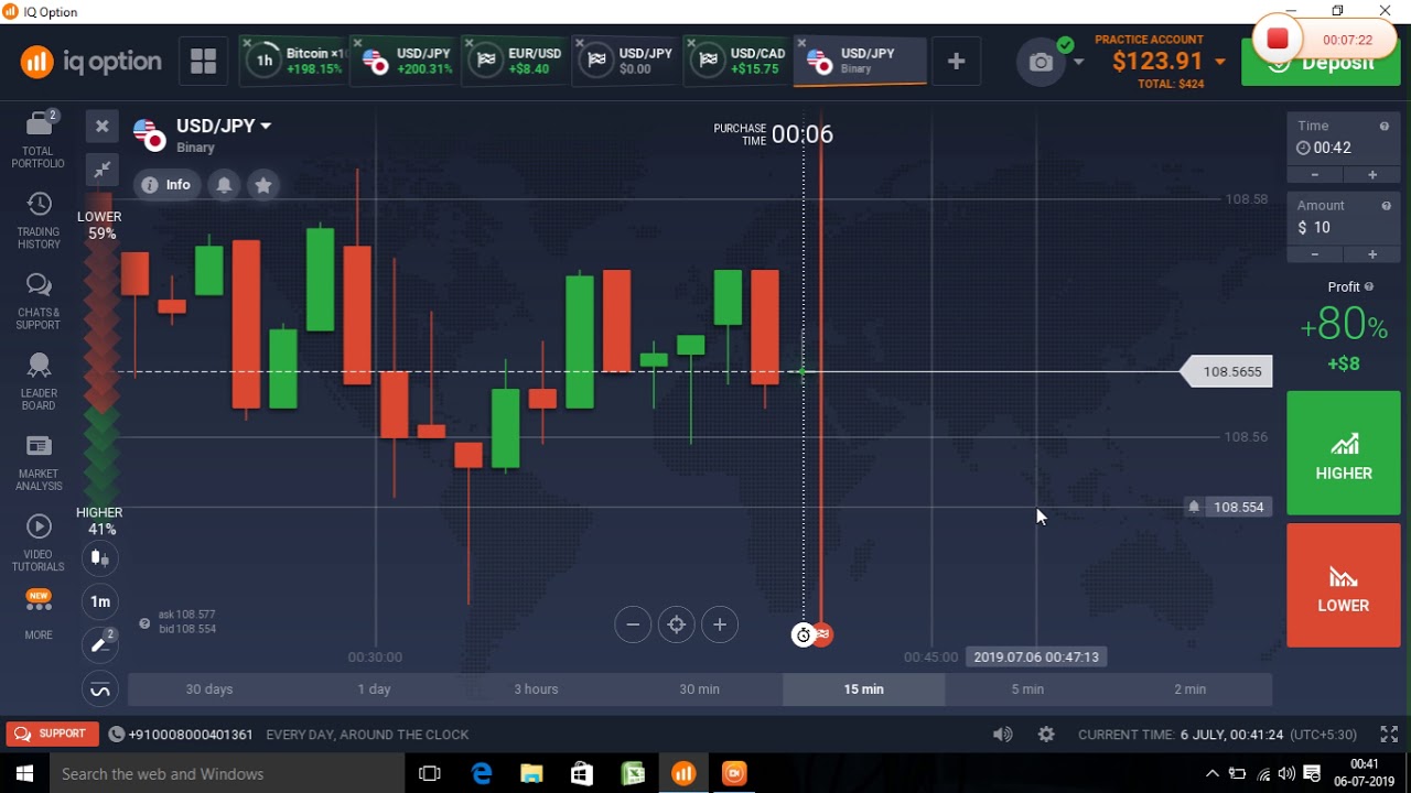 IQ Option Binary Trading - YouTube