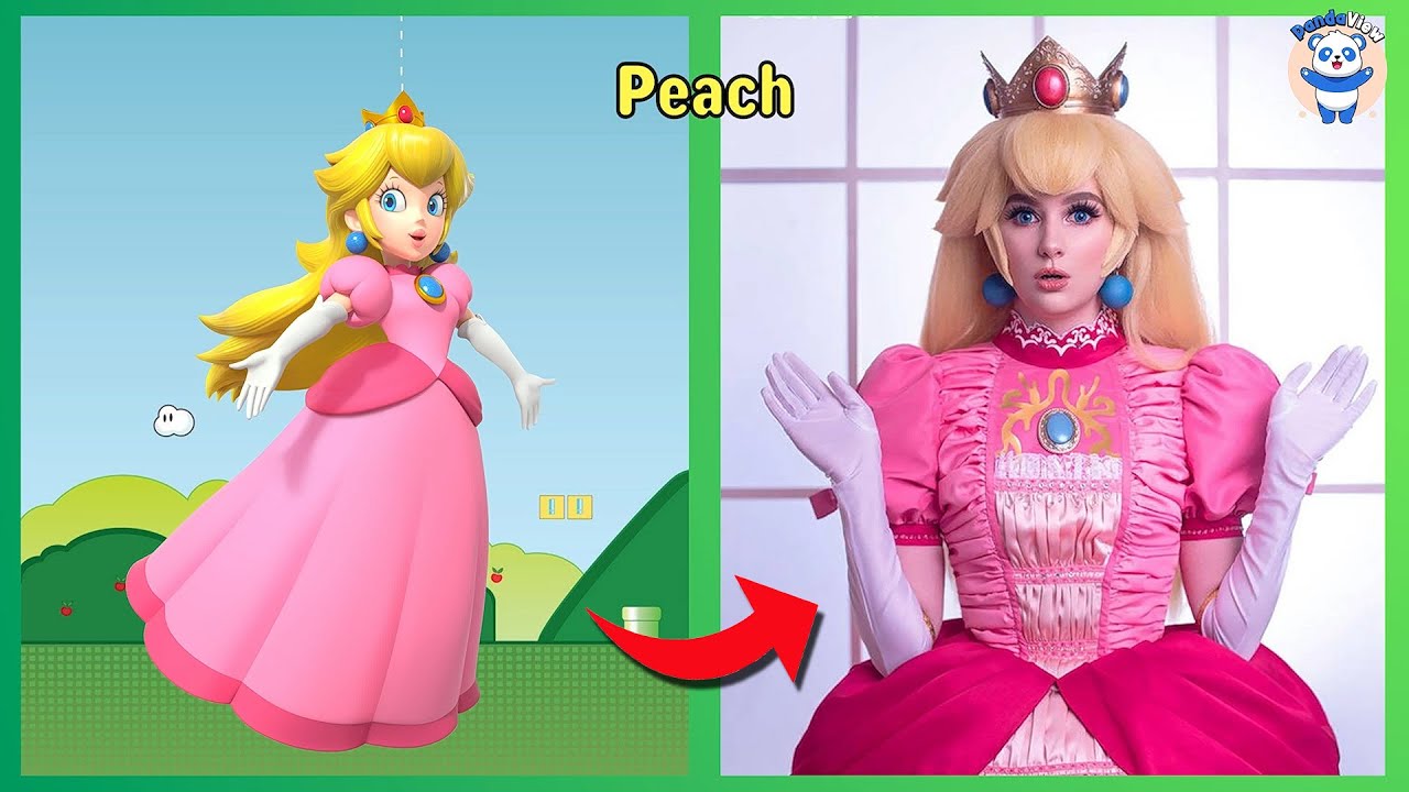 Super Mario Bros Characters In Real Life - YouTube