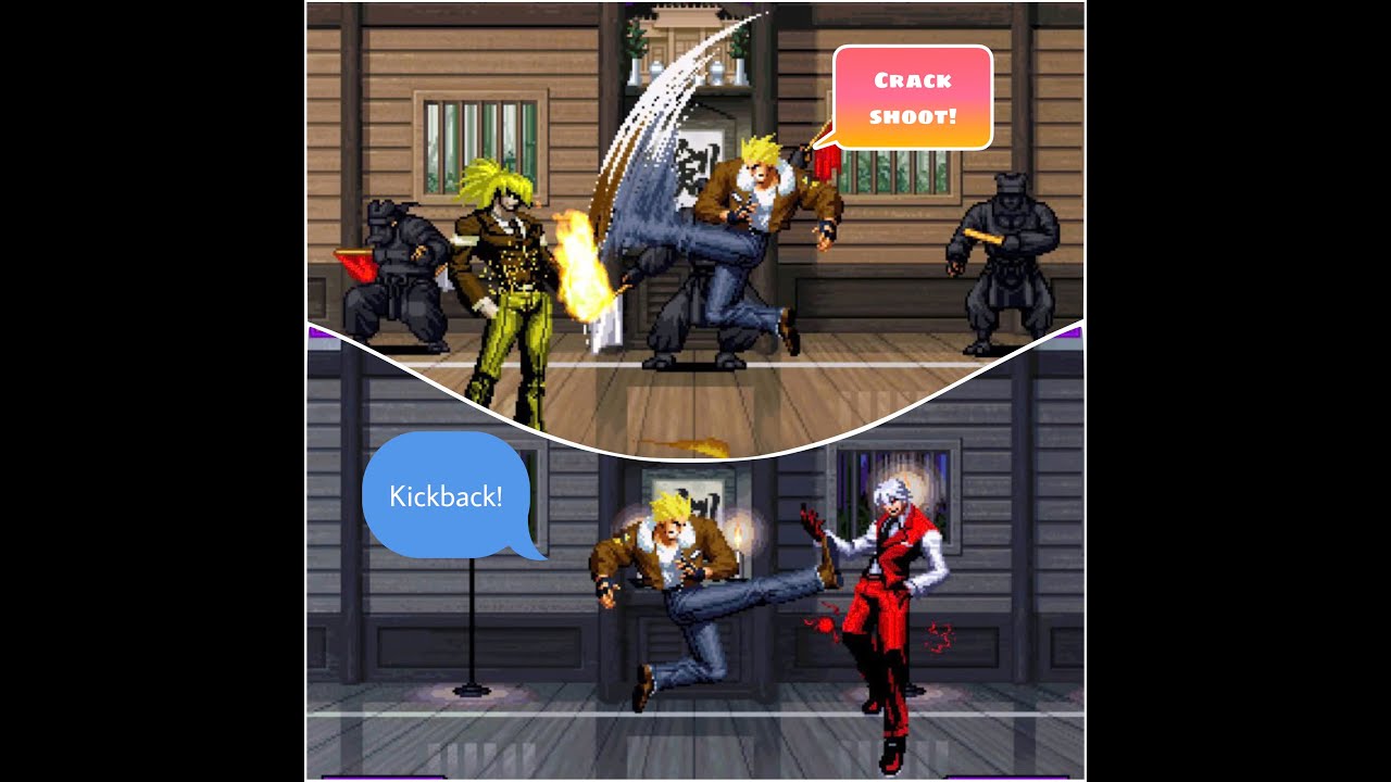 KOF MUGEN - Wild Terry Bogard RMV combo showtime - Infinite Crack Shoot ...