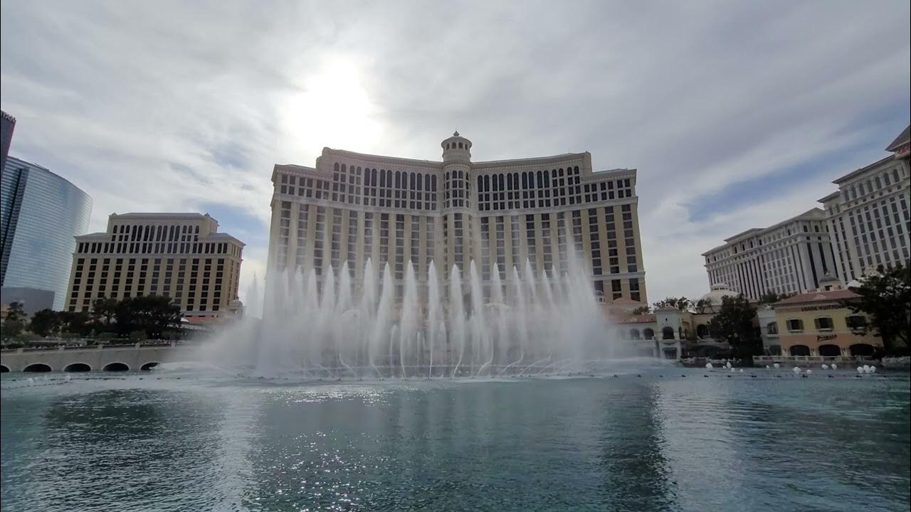 라스베가스 벨라지오 호텔 분수쇼 BELLAGIO LAS VEGAS FOUNTAIN SHOW / CHER - BELIEVE (04/10/2022) - YouTube