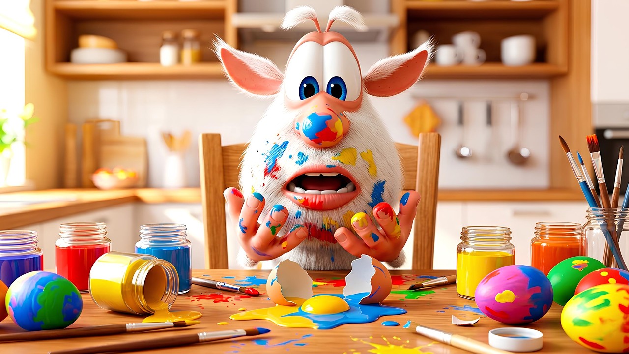 Booba 🐣 Easter Hustle 🐰 Fun Cartoons for Kids - YouTube